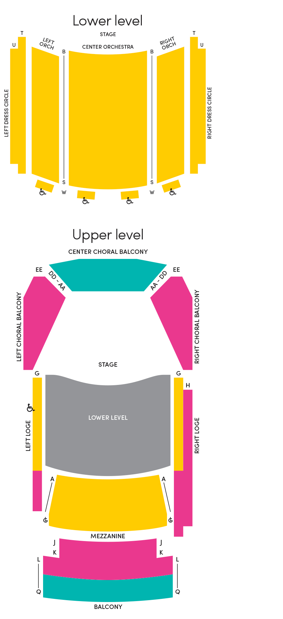 Jemison Concert Hall Seating | UAB Center for the Arts: Experience Art ...