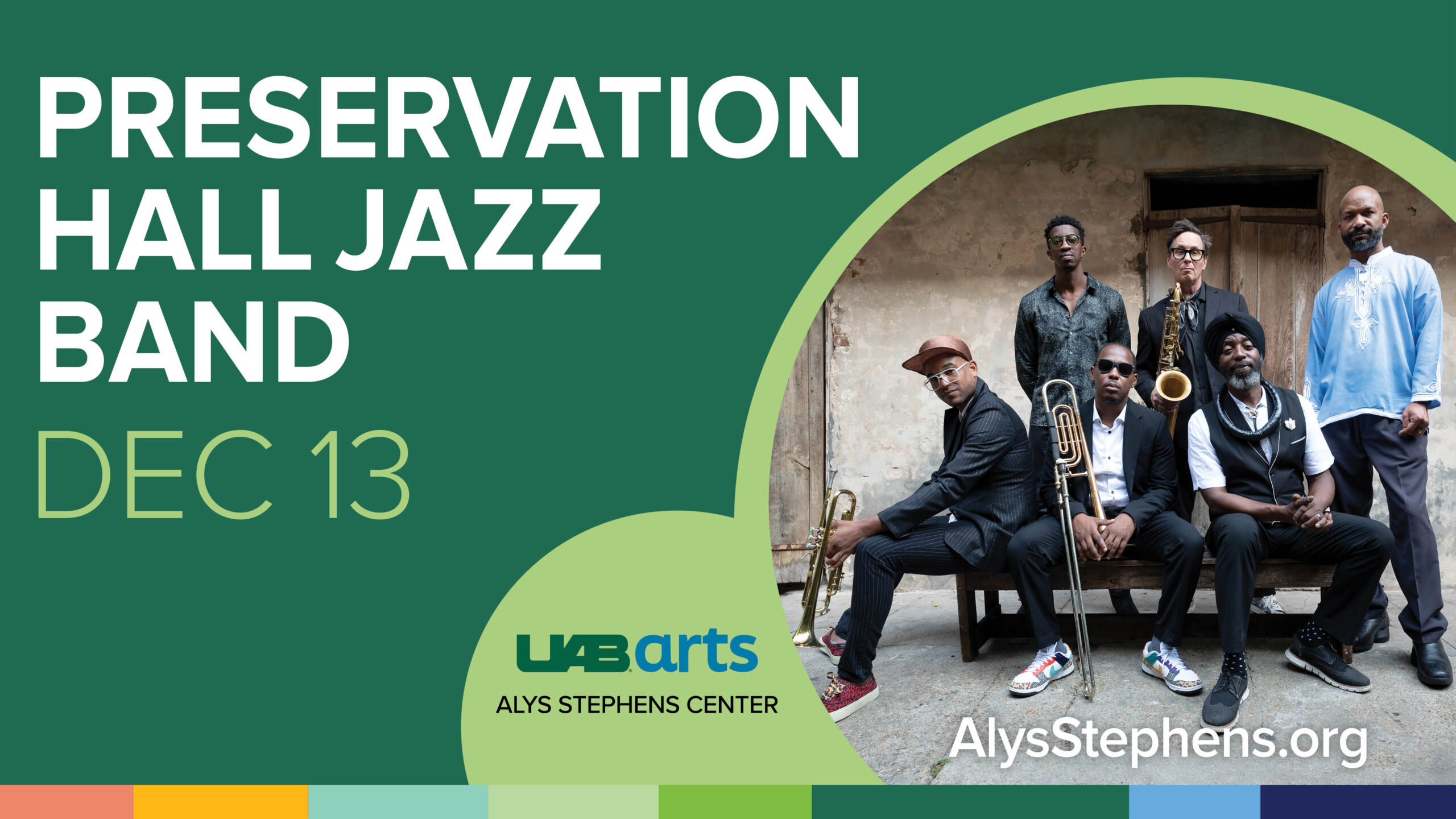 Creole Christmas with Preservation Hall Jazz Band at UAB Alys Stephens